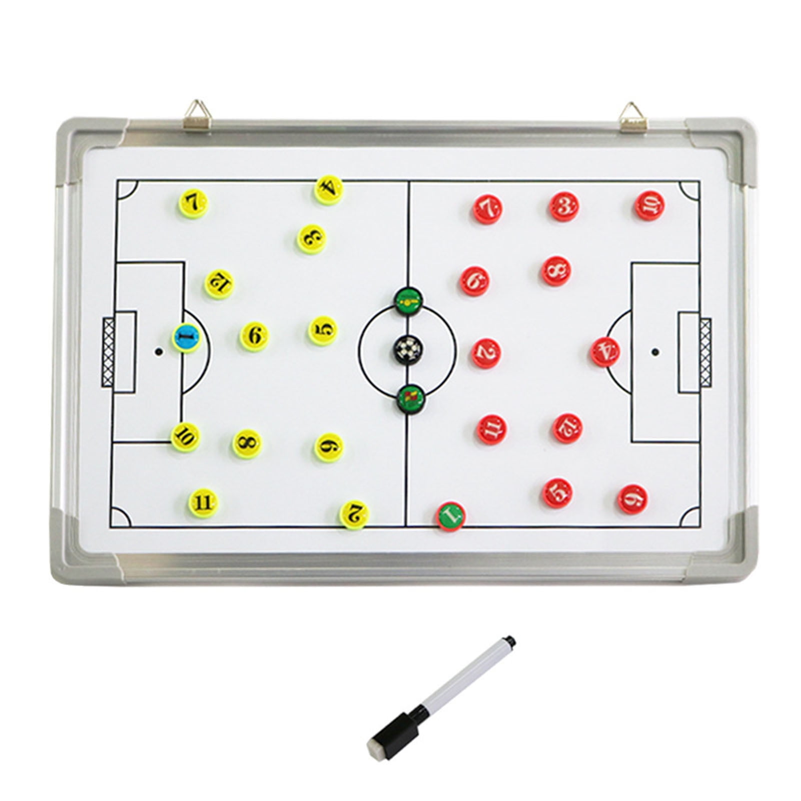Aqyh Soccer Dry-Erase Coaching Scoreboard - Professional Coaches Marker ...