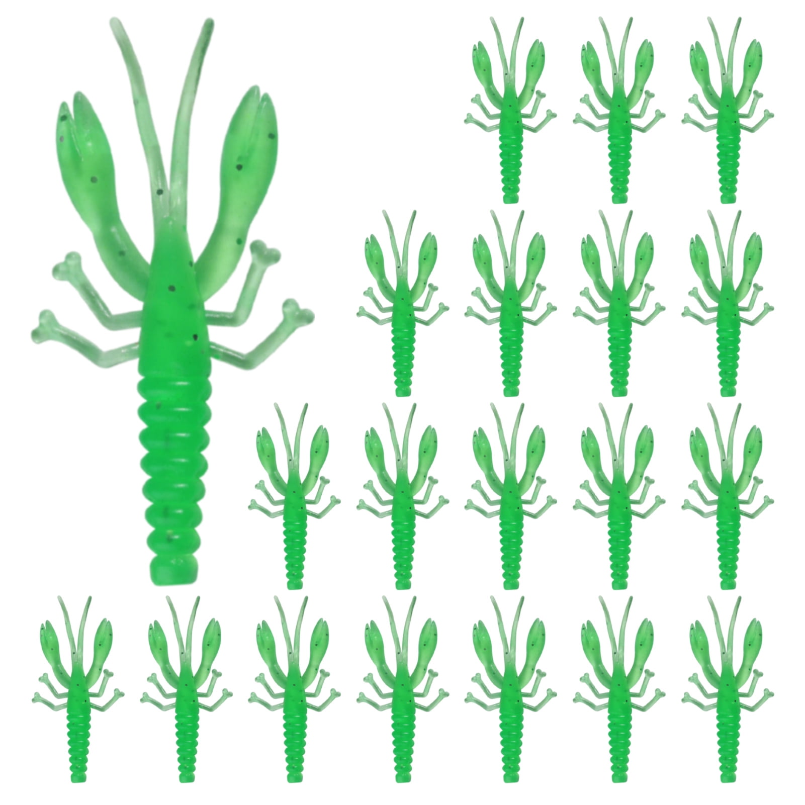 Aqyh Soft Crayfish Lure - 20Pcs/Set 5.2CM/1G Bionic Realistic Colorful ...