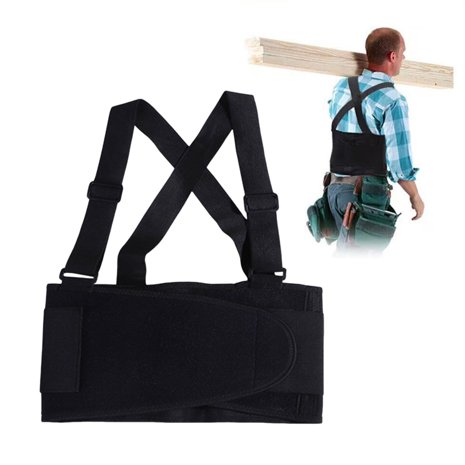 Aqyh Work Back Brace - Adjustable Lower Back Support Belt with Straps ...