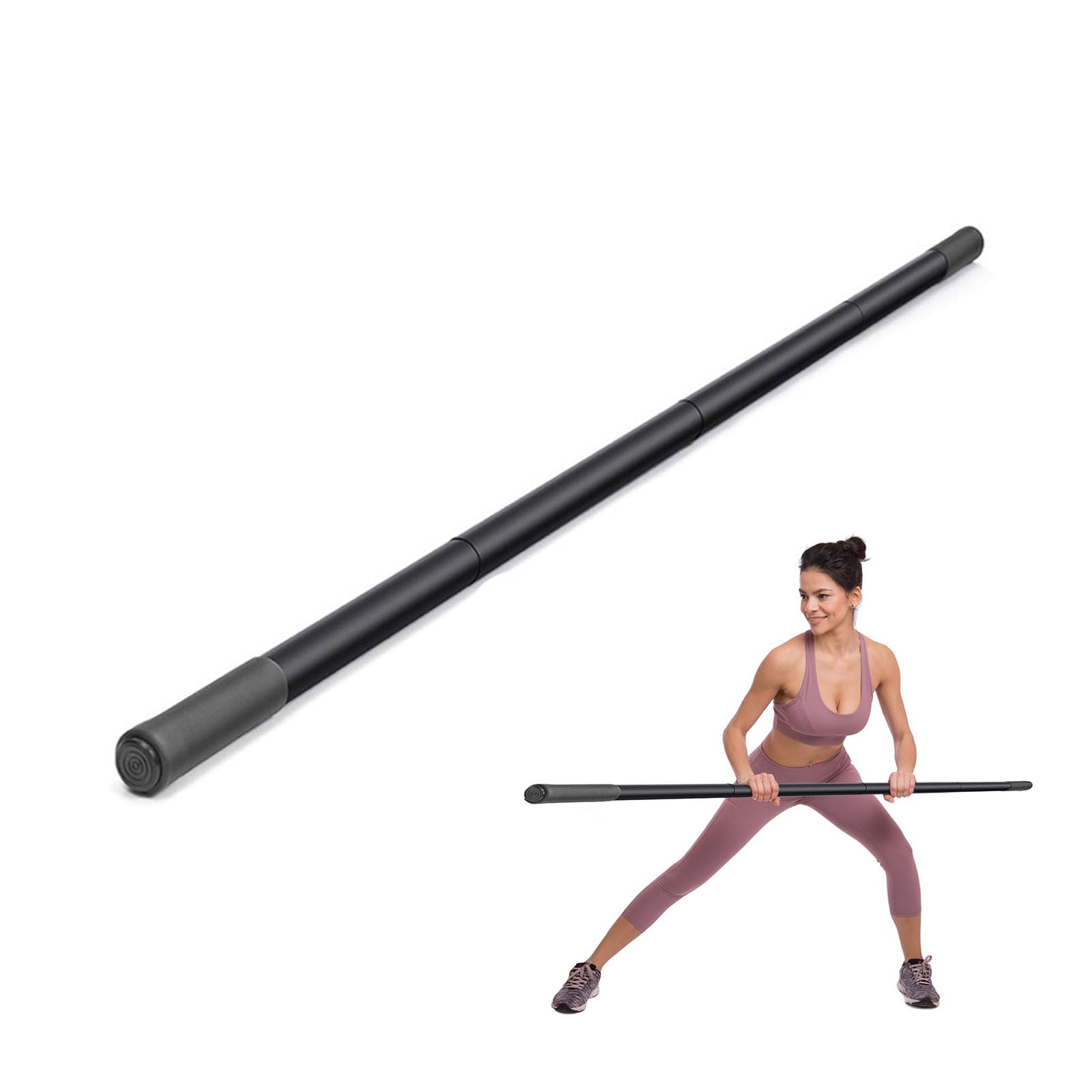 Aqyh Yoga Stick - Adjustable Stainless Steel Stretching Rods with Foam ...