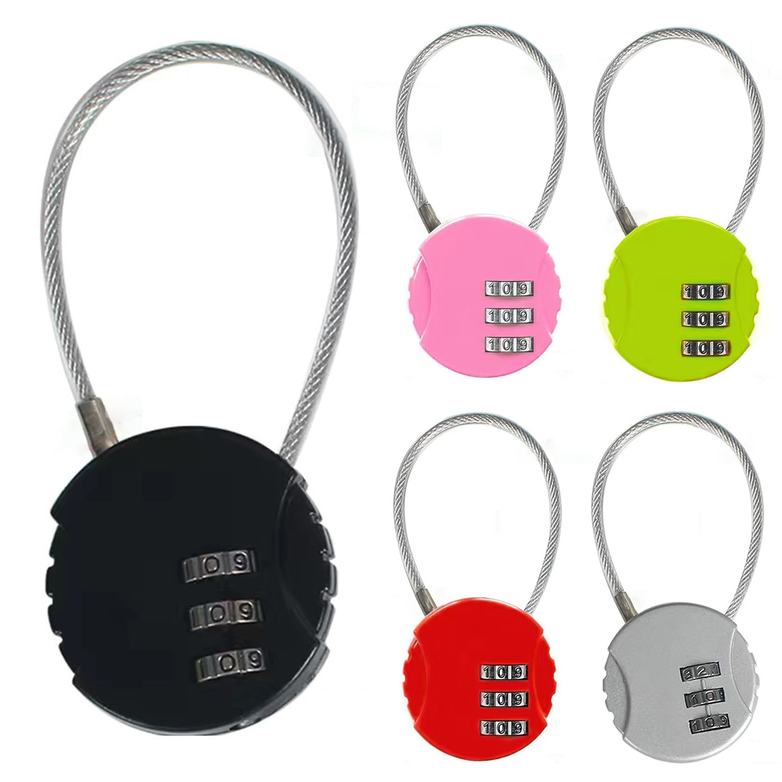 Aqyh Zinc Alloy Luggage Locks - 3-Digit Combination Lock for Travel ...
