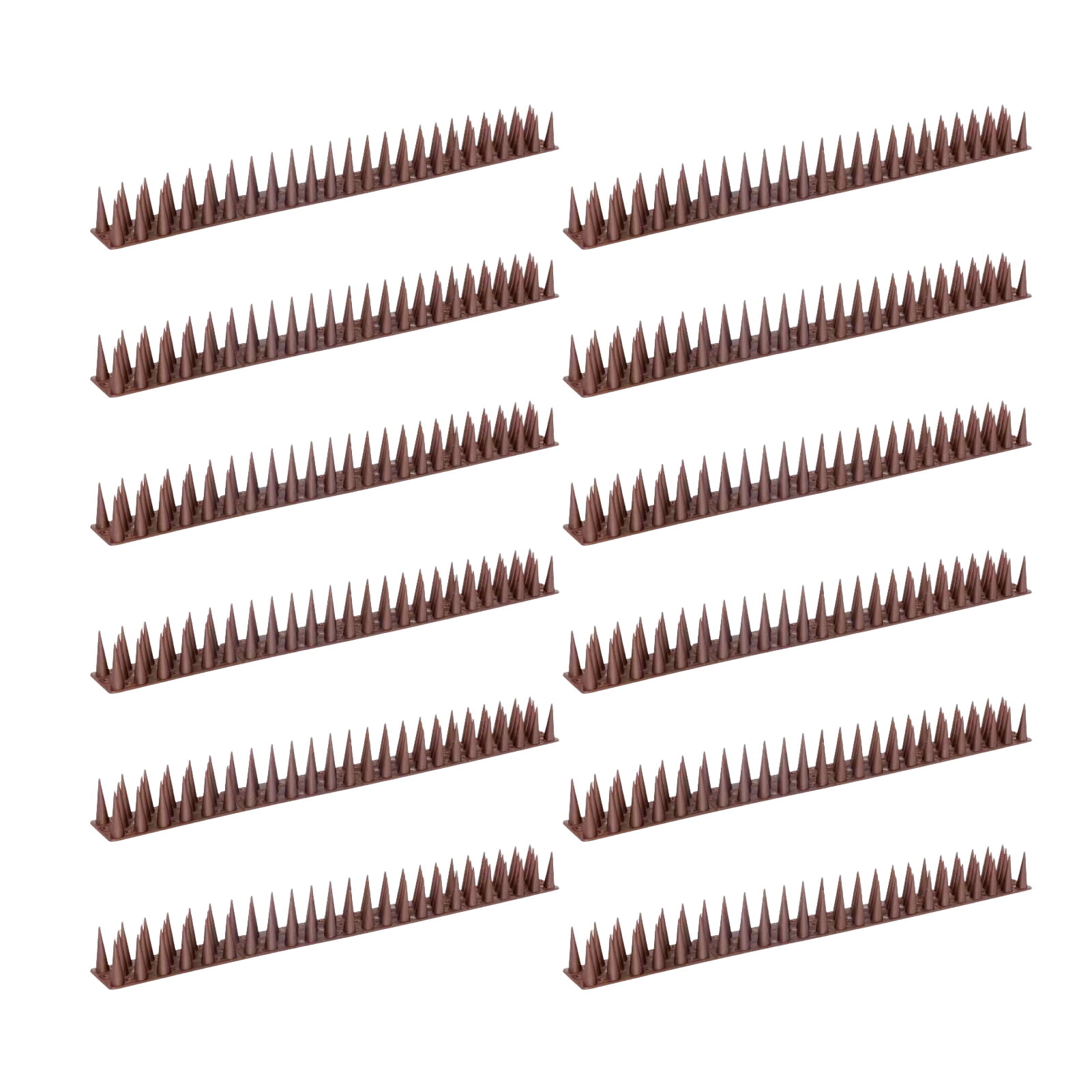 Aqzb 12 Pcs Bird Prevention Spikes - Weatherproof Outdoor Birds ...