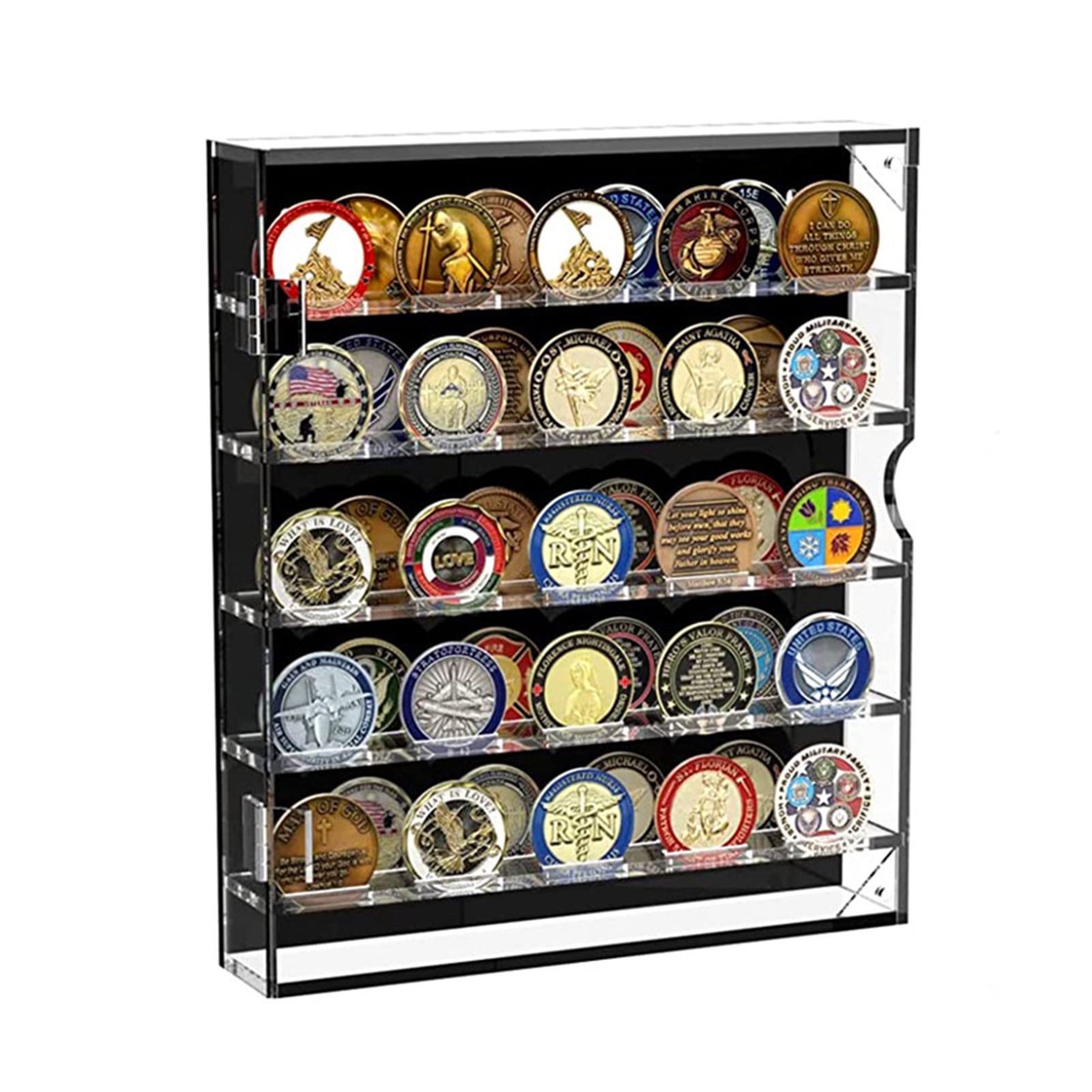 Aqzb Challenge Coin Display Case Challenge Coin Holder Coin Box ...