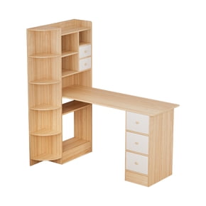 Bookshelf Desk Combo