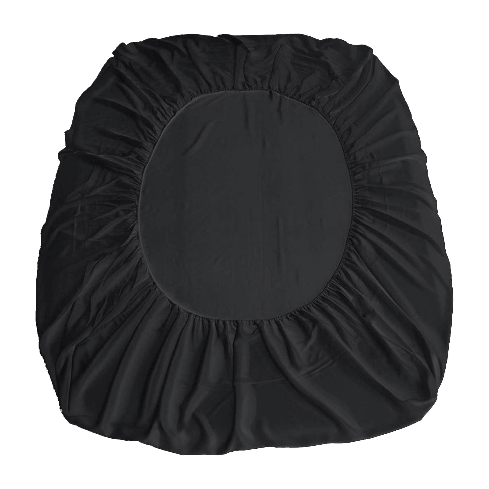 Aqzb King Waterproof Fitted Sheet - Solid Color Mattress Protector ...