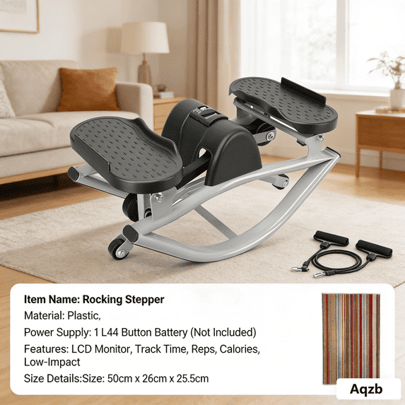 Aqzb Low-Impact Lateral Rocking Fitness Stepper for Knees and Joints ...