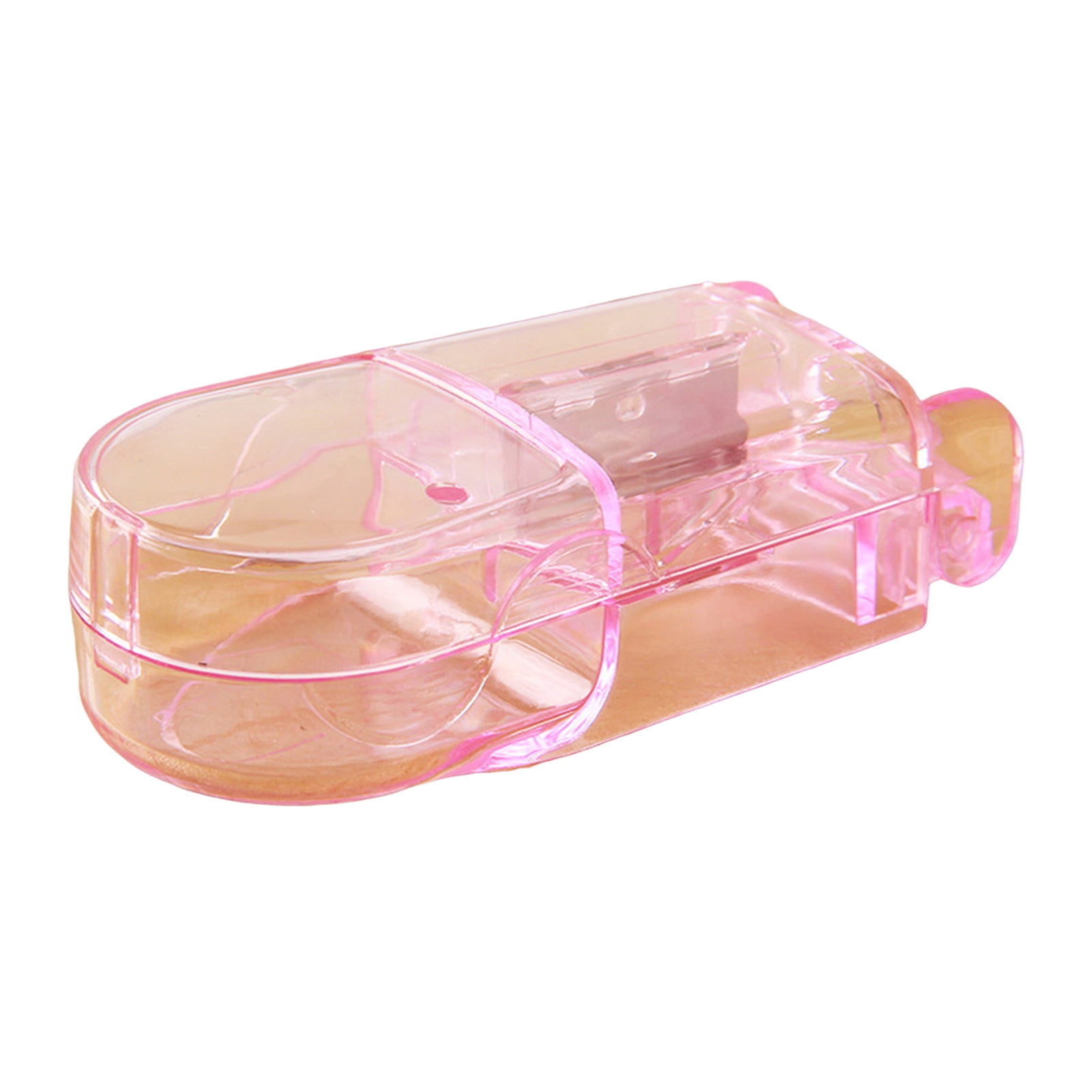 Aqzb Pill Cutter Storage Box – Sharp Blade, Food Grade, BPA-Free ...