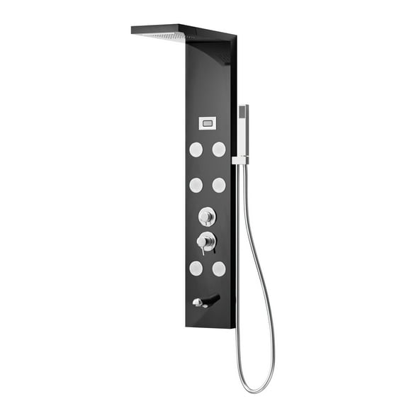 Aqzb Shower Panels System with Adjustable Rainfall Shower Head And 6 ...