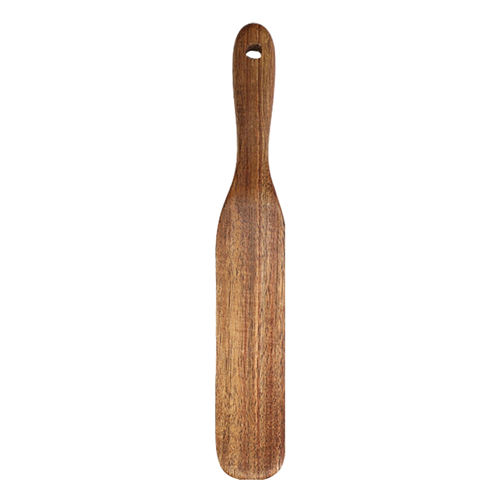 Aqzb Wooden Spurtle for Cooking Teak Spatula Utensils - Mixing Stirring ...