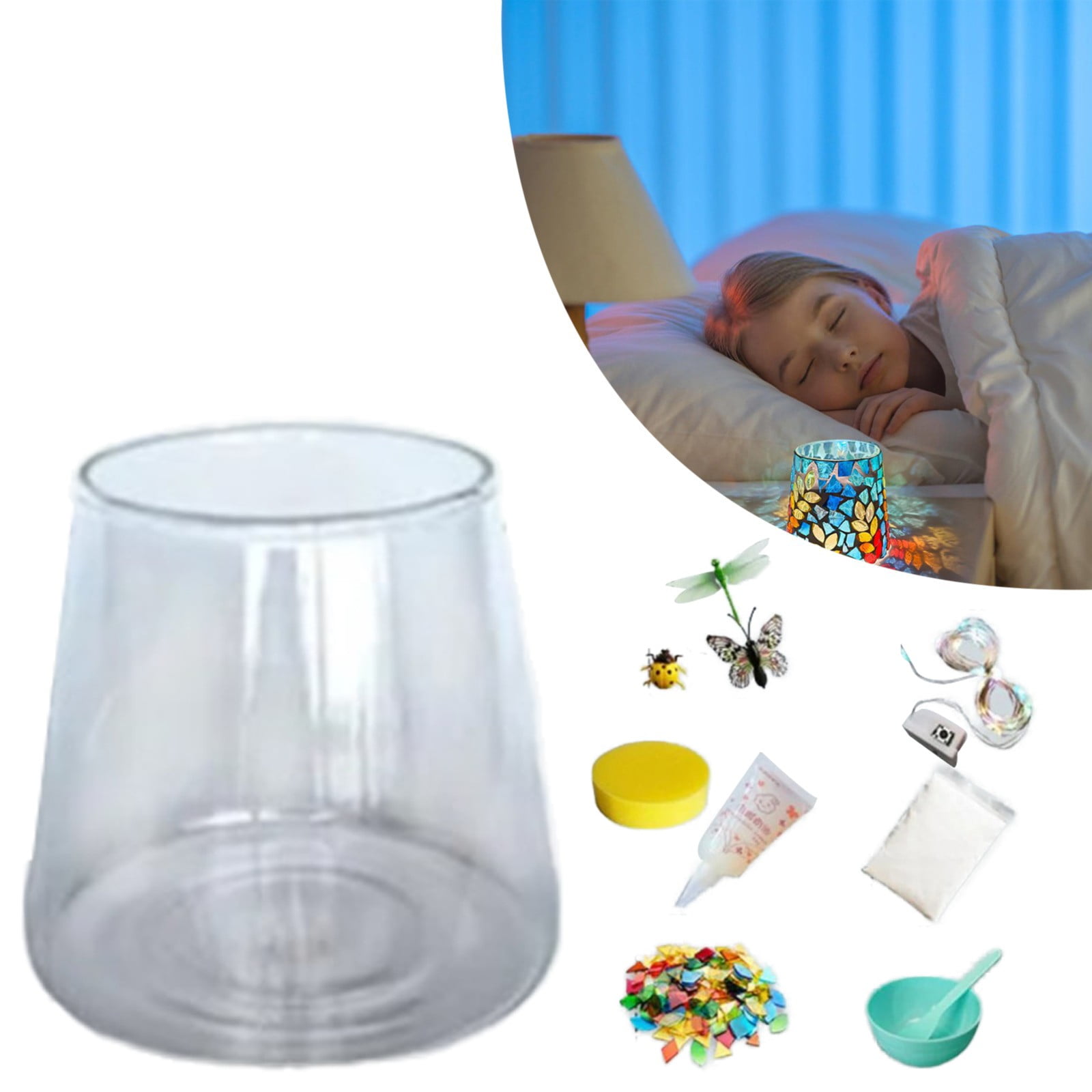 ArWgKavx Clearance DIY Mosaic Night Light Kit, Mosaic Night Light Kit ...