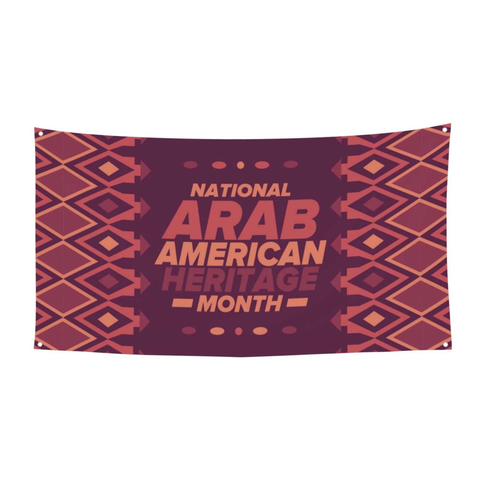 Arab Am-erican Heritage Month Banner Flag Photography Background ...