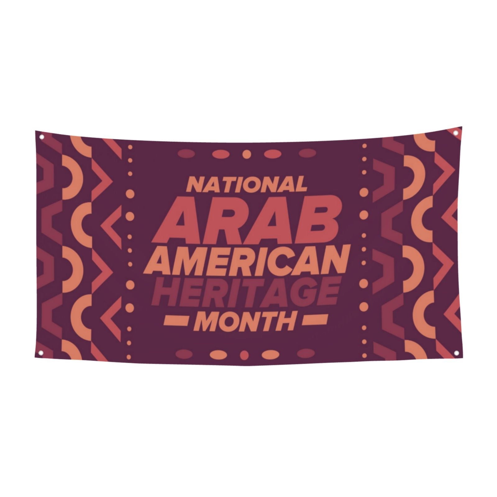 Arab American Heritage Month Banner Backdrop Flag Photography ...