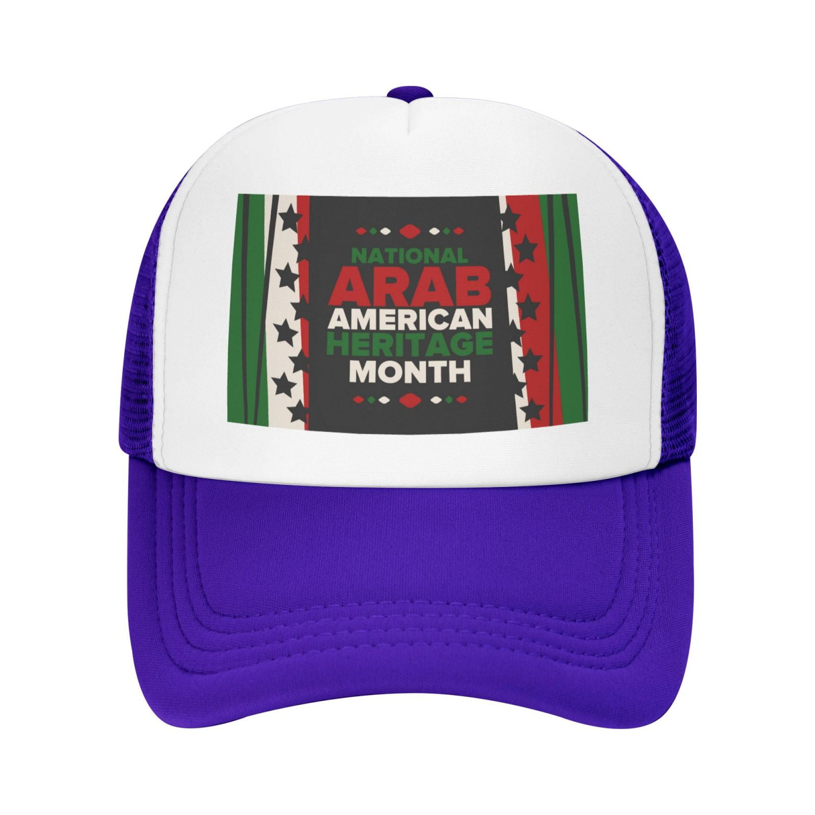 Arab American Heritage Month Hats for Men Women Mesh Baseball Cap ...