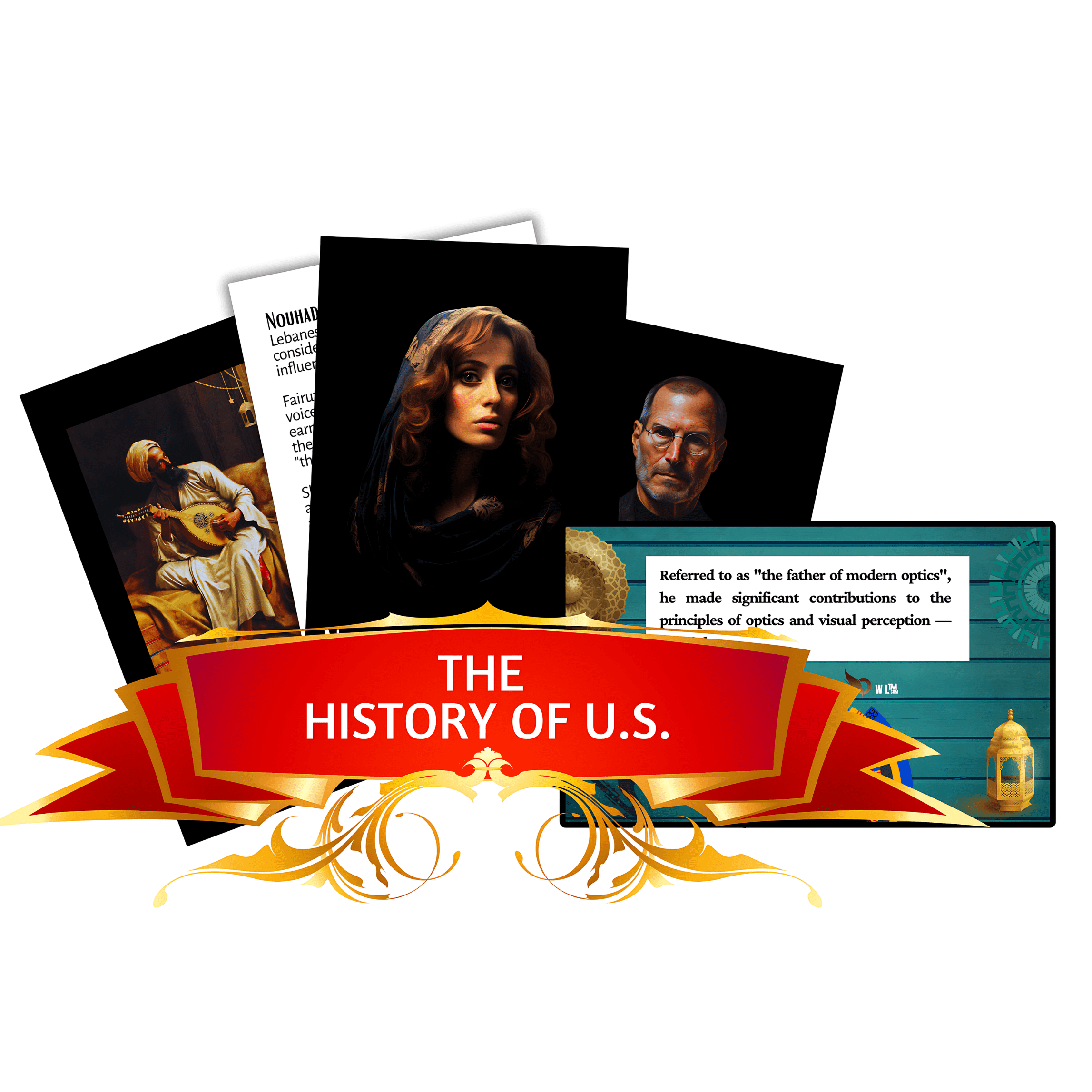 Arab American History Educational Trivia & Flashcards on Icons in Arts ...