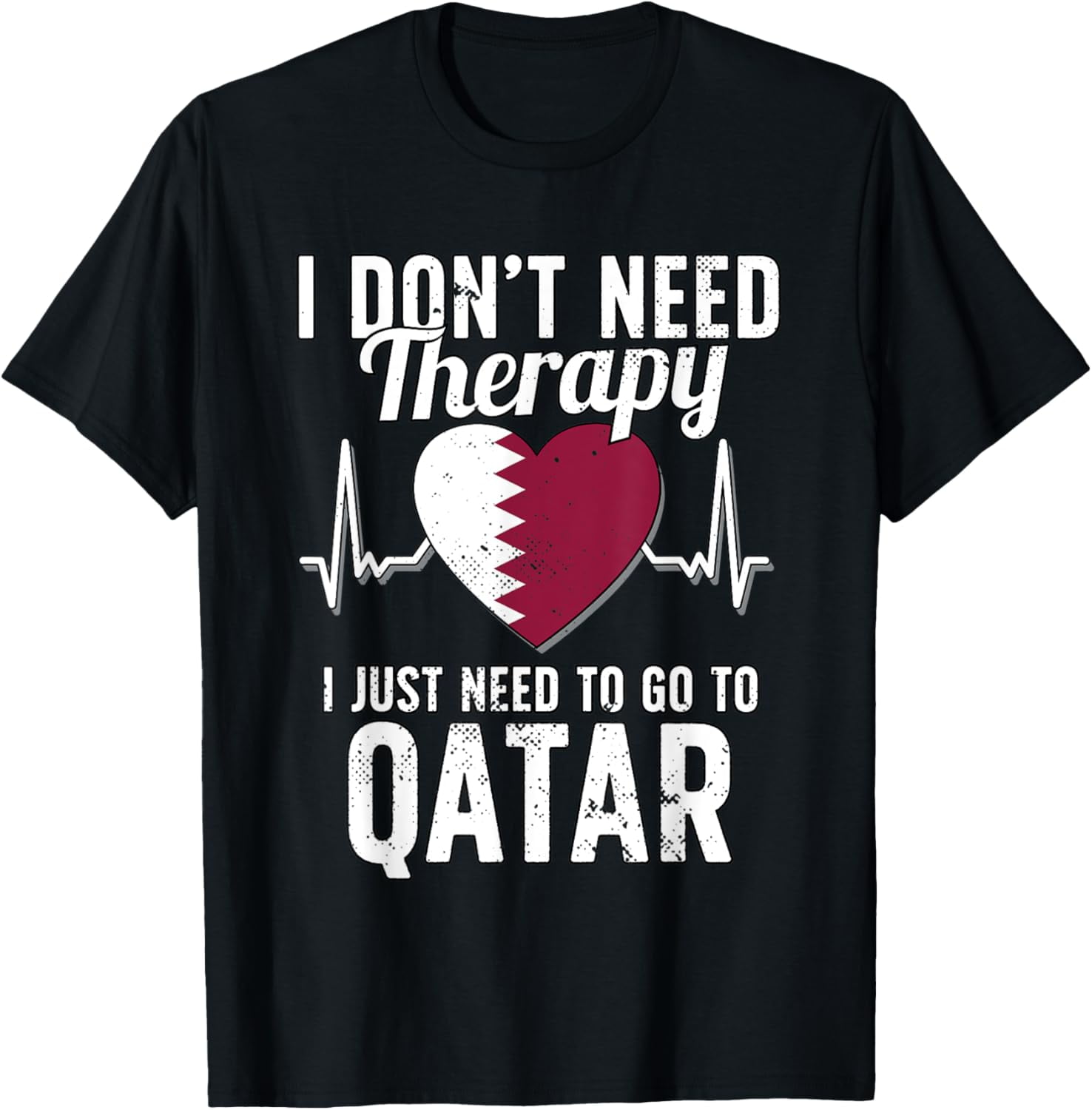 Arab Flag I Qatar Flag I Vacation Gift I Qatar T-Shirt - Walmart.com