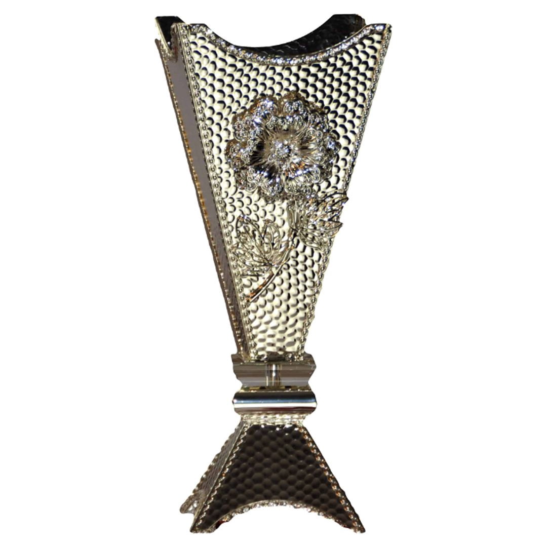 Arab Incense Bakhoor Burner - 15 inch Silver by Intense Oud - Walmart.com
