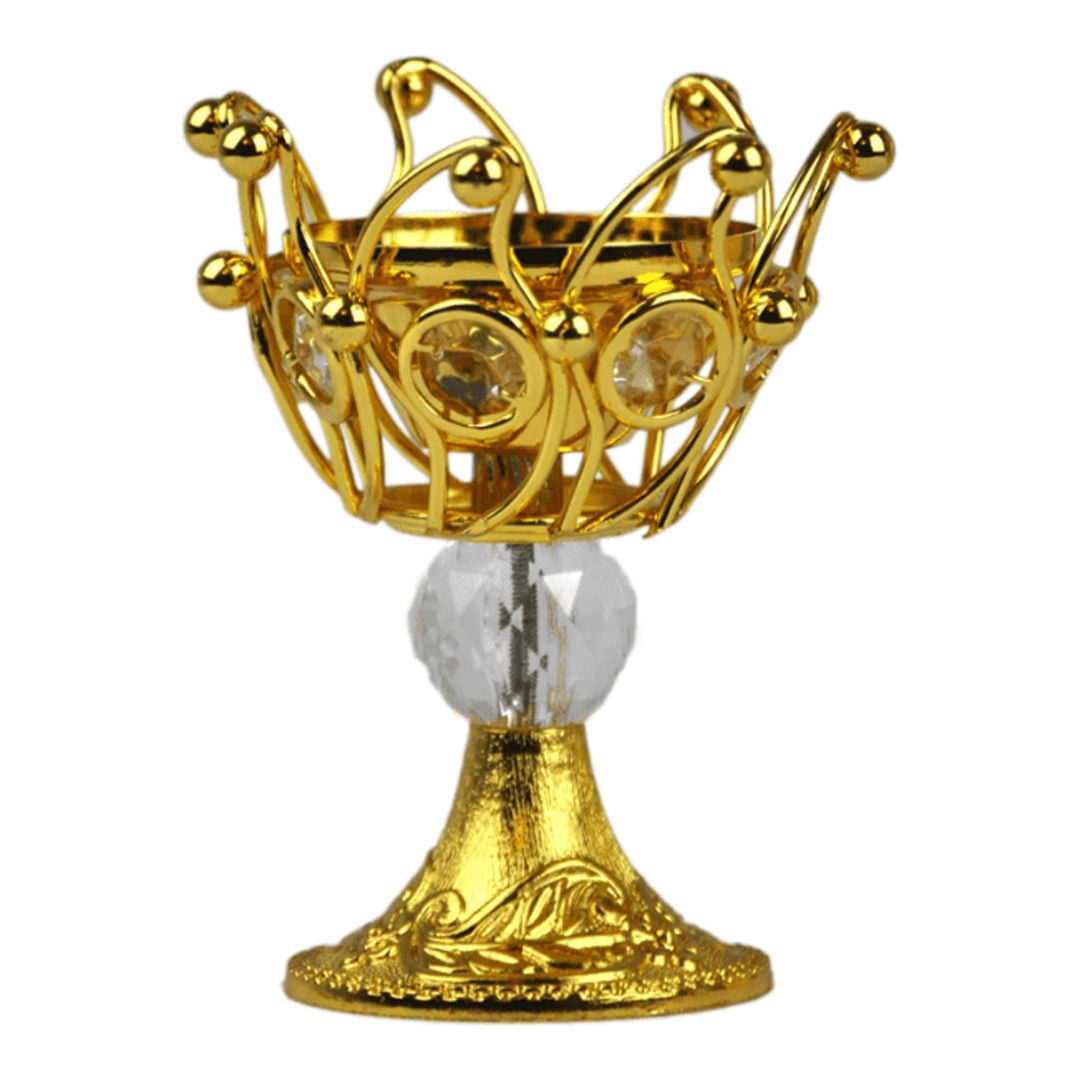 Arab Incense Bakhoor Burner - 5 inch Golden by Intense Oud - Walmart ...