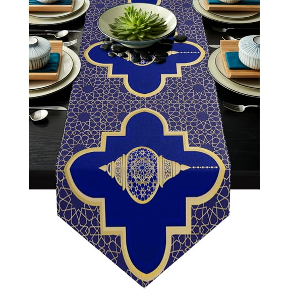 Arab Mosque Table Runner For Home Wedding Banquet Festival Party Hotel ...