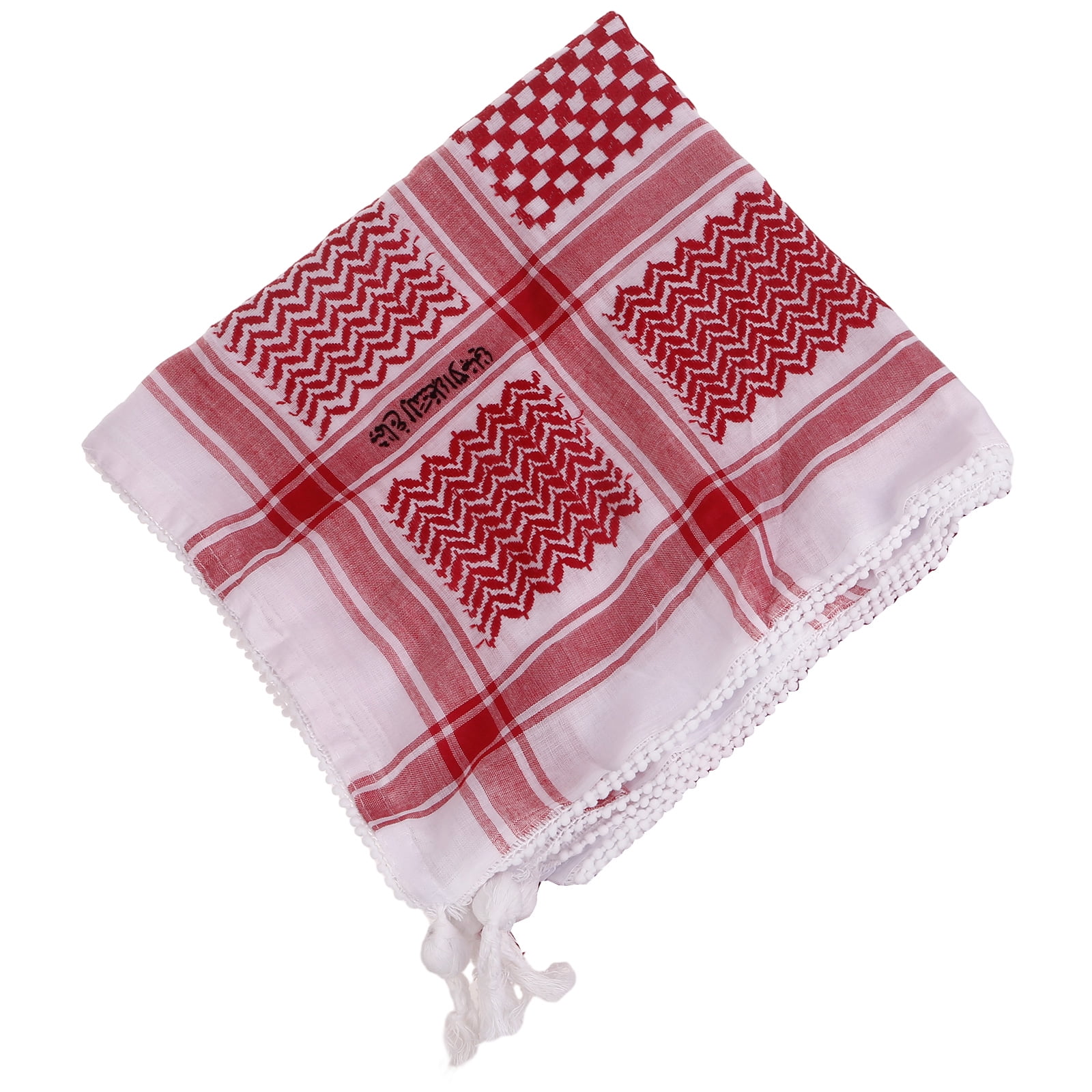 Arab Pattern Adult Religious Scarf Hiphop Keffiyeh Headscarf Adjustable ...