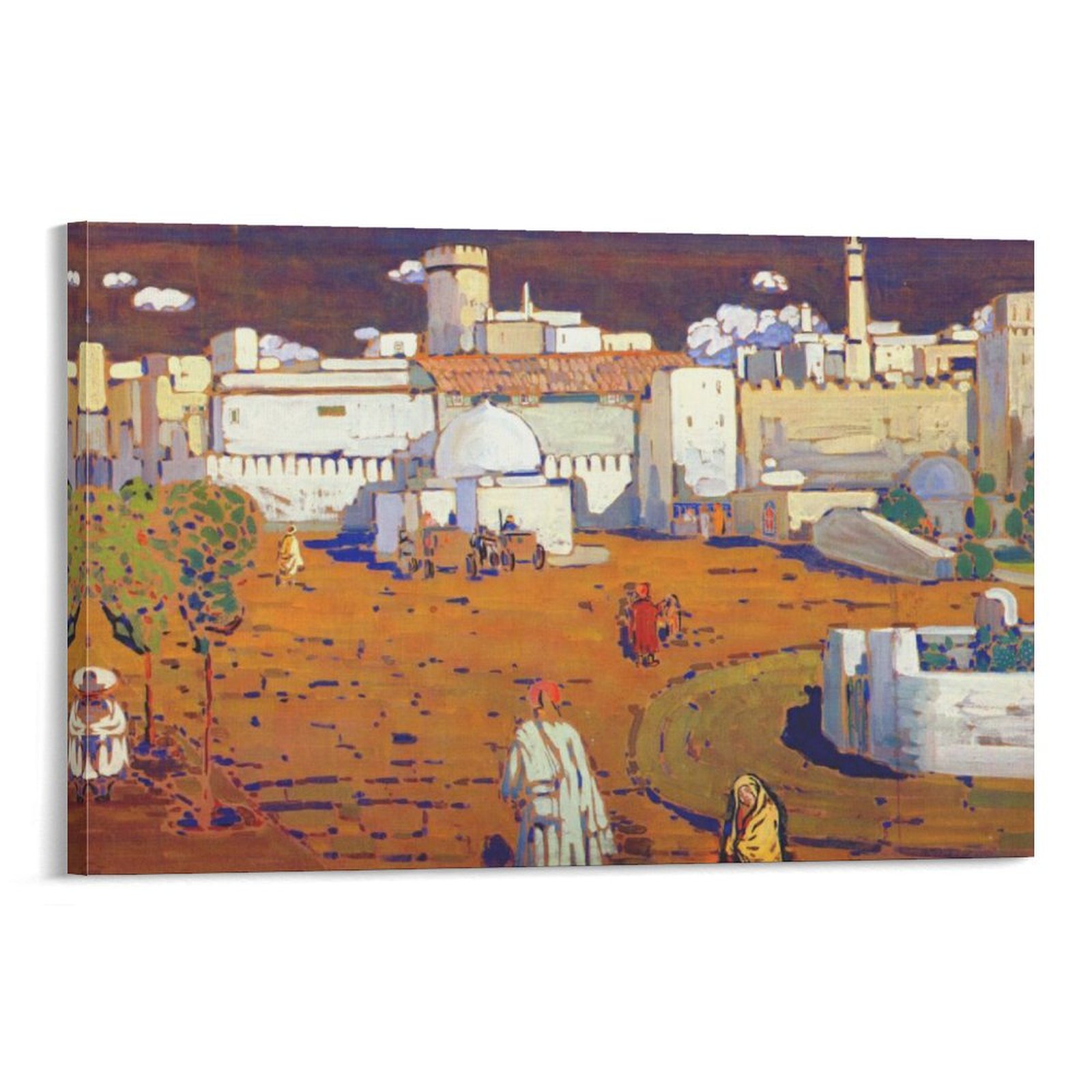 Arab Town (1905) by Wassily Kandinsky Painting Poster Picture Print ...