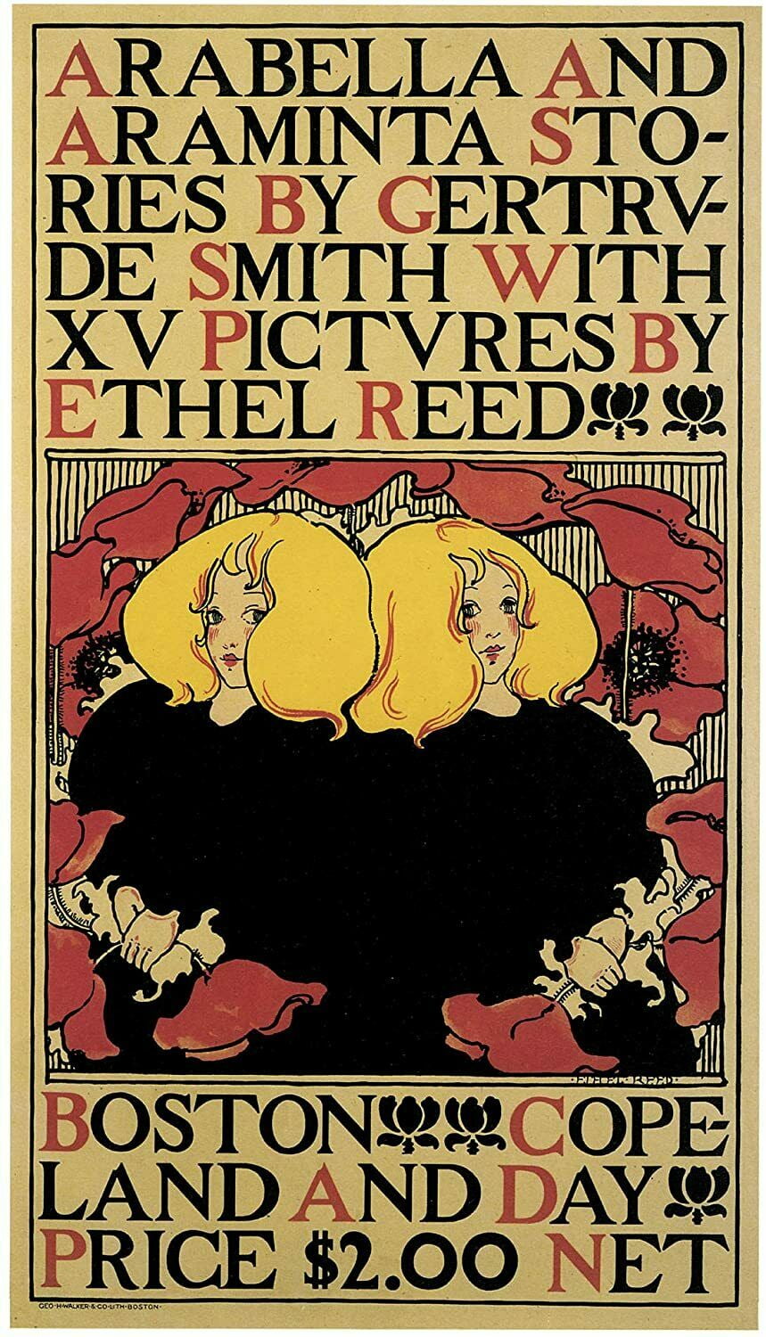 Arabella and Araminta-Reed - CANVAS OR FINE PRINT WALL ART - Walmart.com