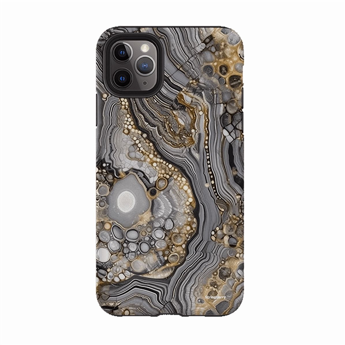 Arabescato Marble Texture Art Phone Case for iPhone 16 15 14 13 12 11 ...