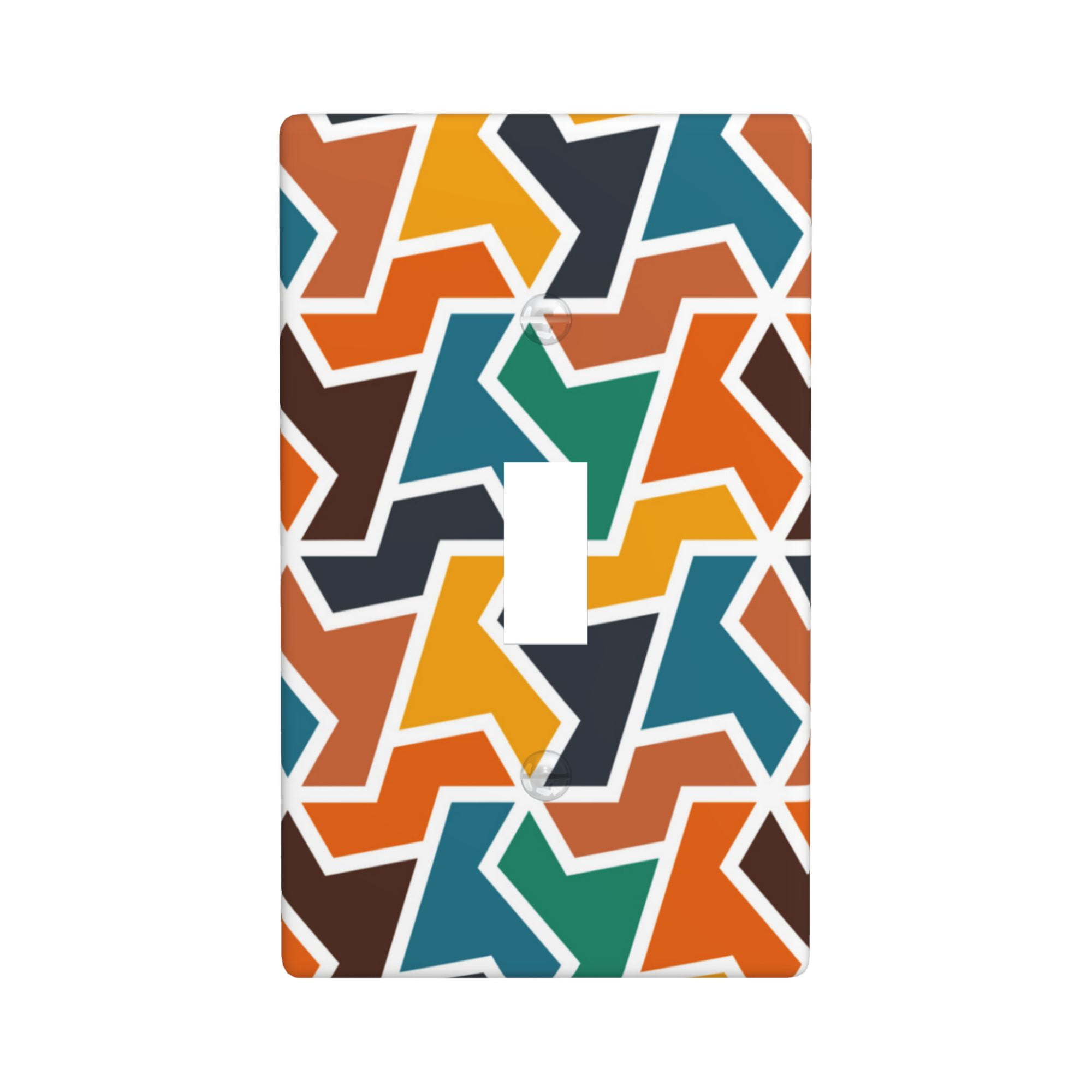 Arabesque Pattern Single Toggle Light Switch Plate Decorative Wall ...