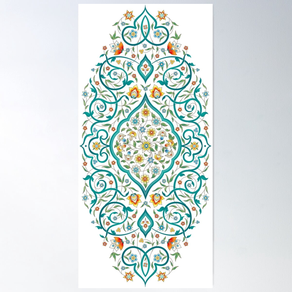 Arabesque. Poster Wall Art Modern Wall Decor For Living Room Bedroom ...