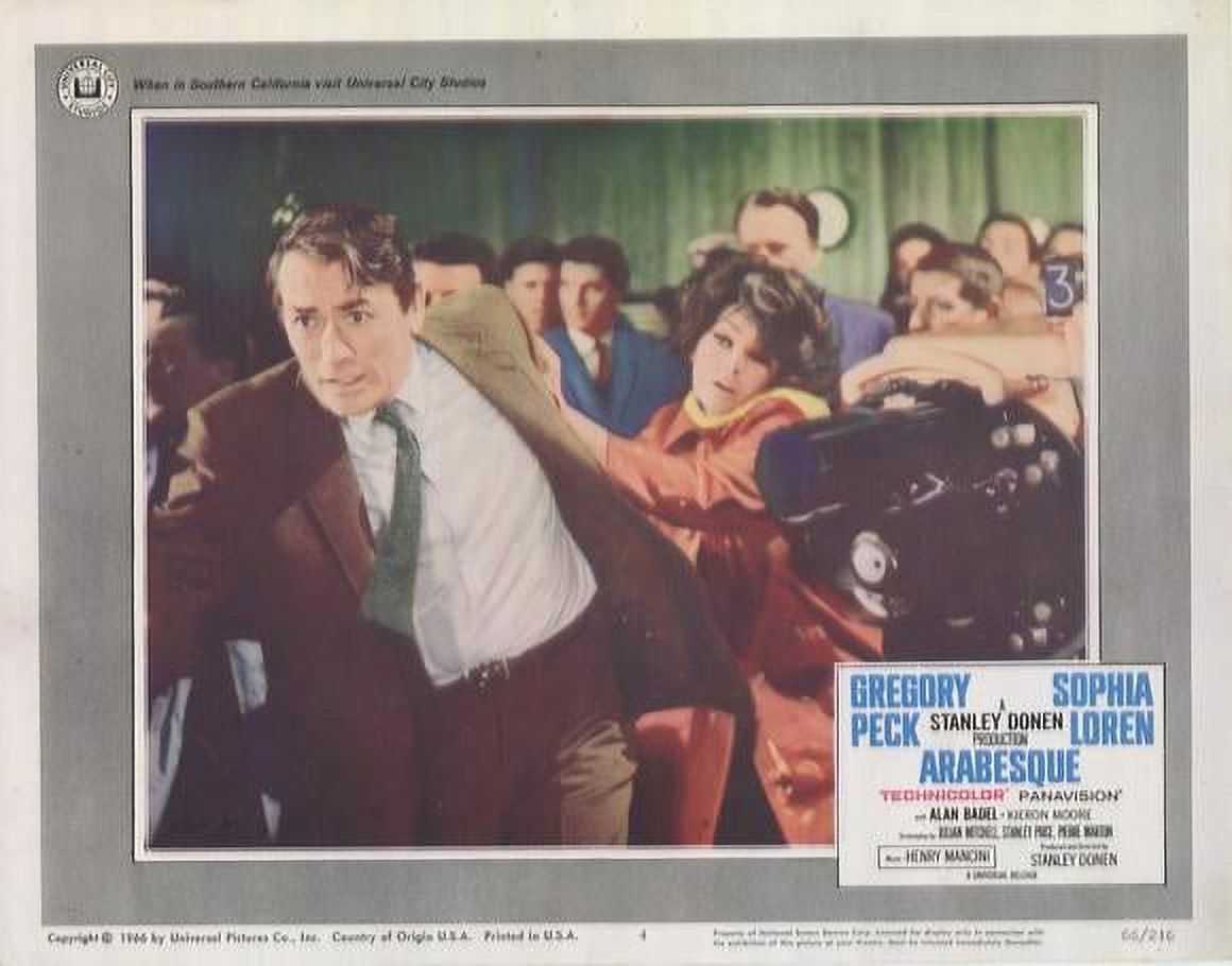 Arabesque - movie POSTER (Style D) (11" x 14") (1966) - Walmart.com