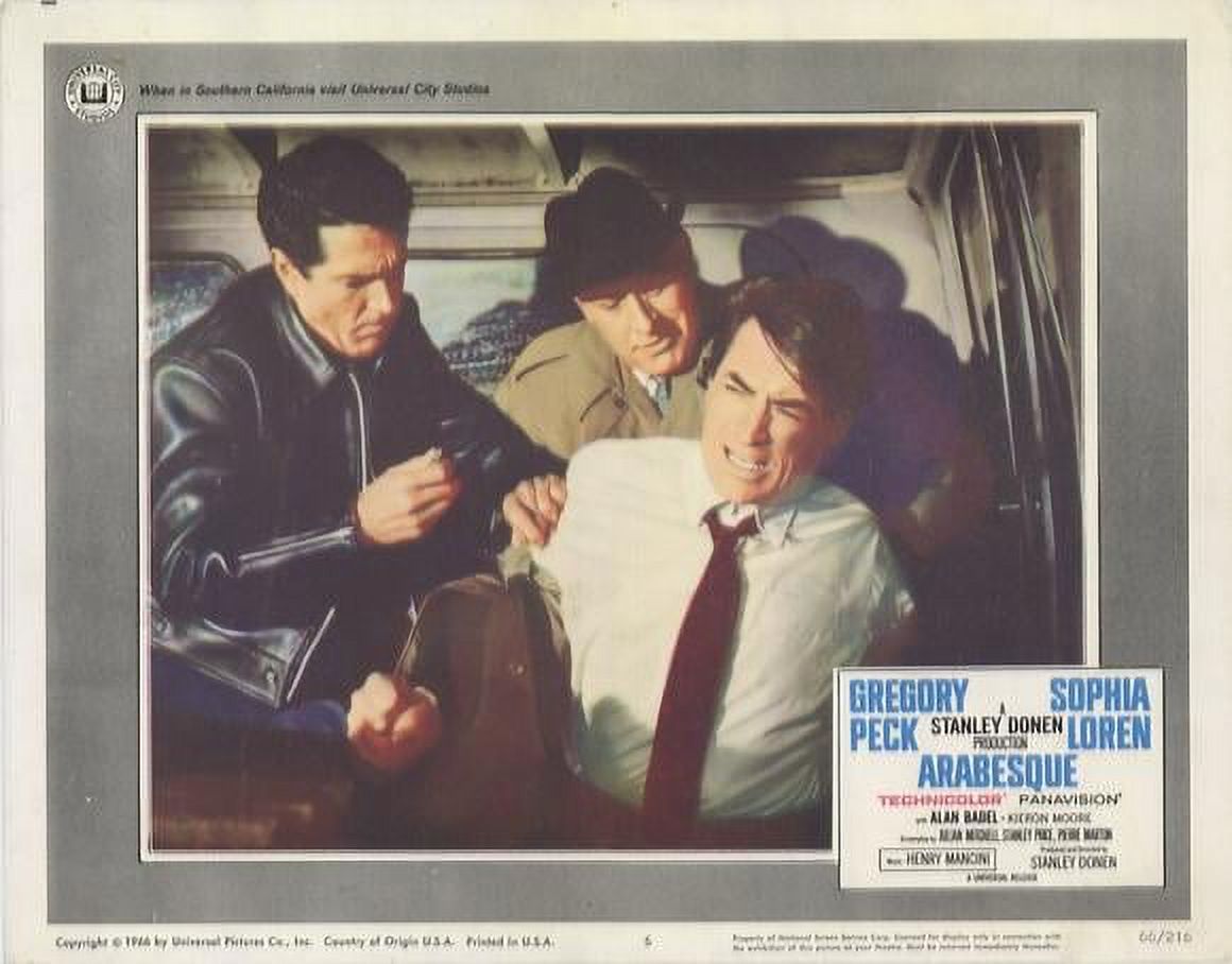 Arabesque - movie POSTER (Style F) (11" x 14") (1966) - Walmart.com