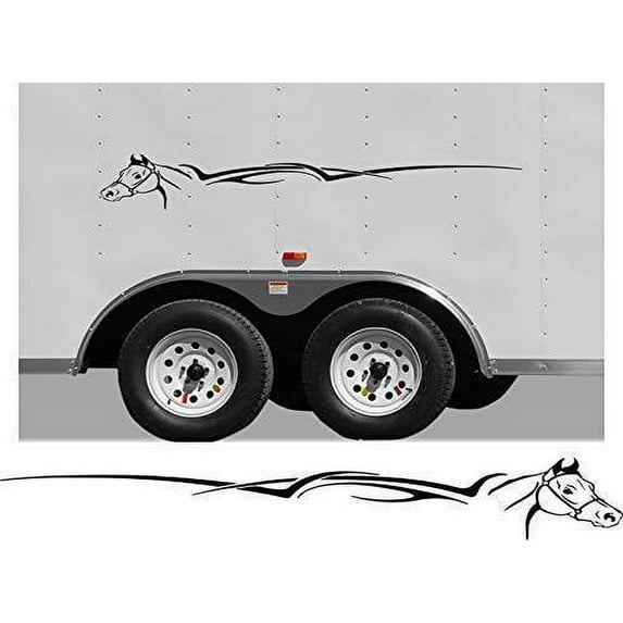 Arabian 2 Equestrian Horseback Riding Horse RV Camper Trailer Camping ...
