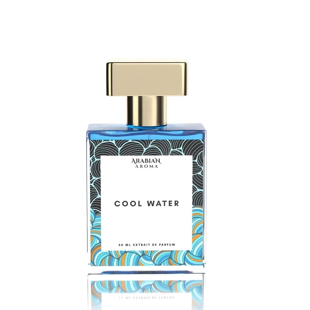 Arabian Aroma Cool Water Extrait De Parfum For Men 50ml, 1.7 Fl.oz ...