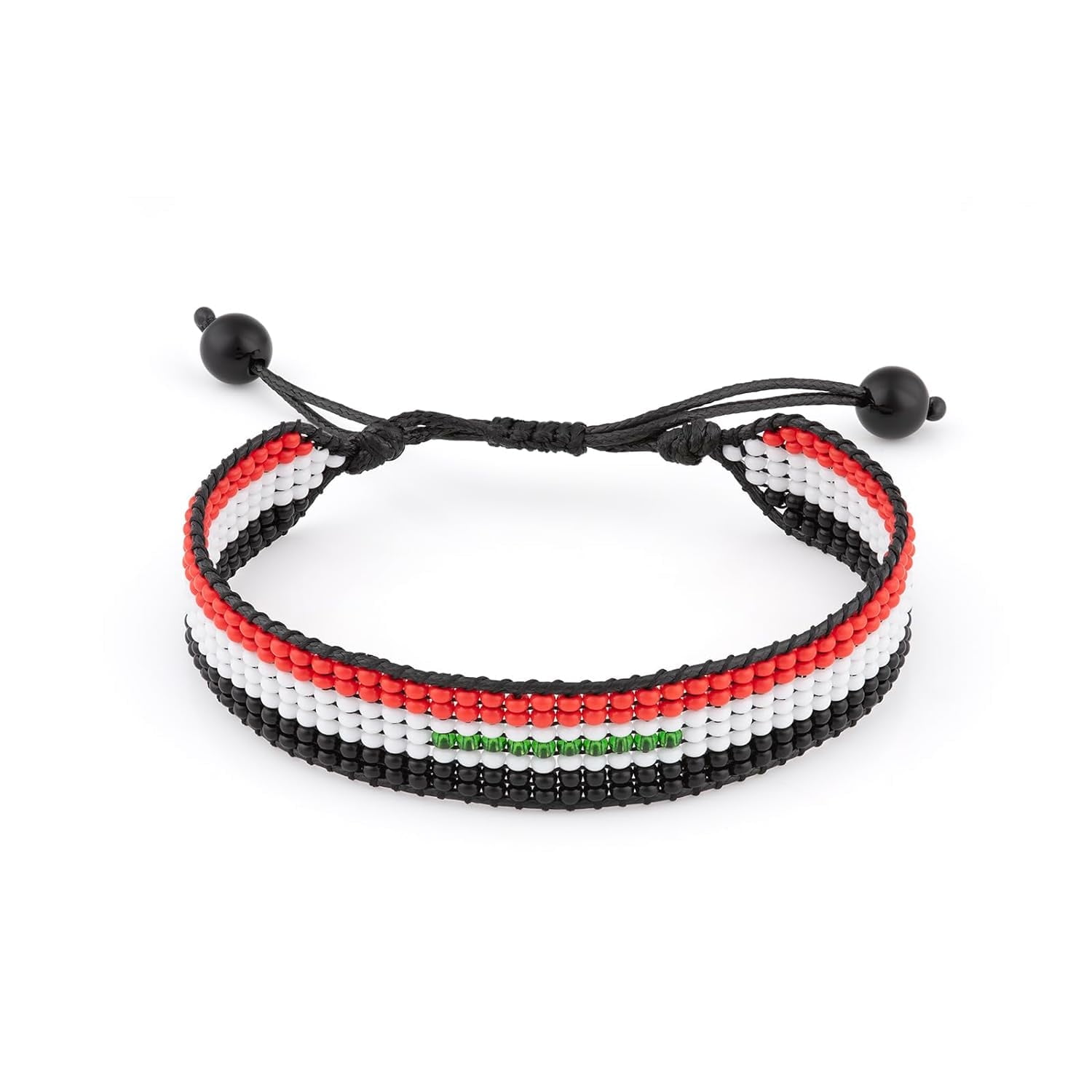 Arabian Elegance: Handcrafted Adjustable Arab Countries Flag Bracelets ...