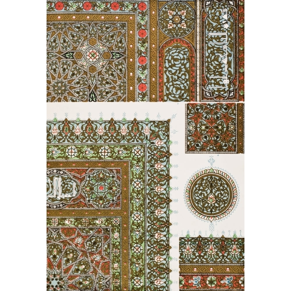 Arabian From Cairo No 4 Plate Xxxiv From The Grammar Of Ornament By ...