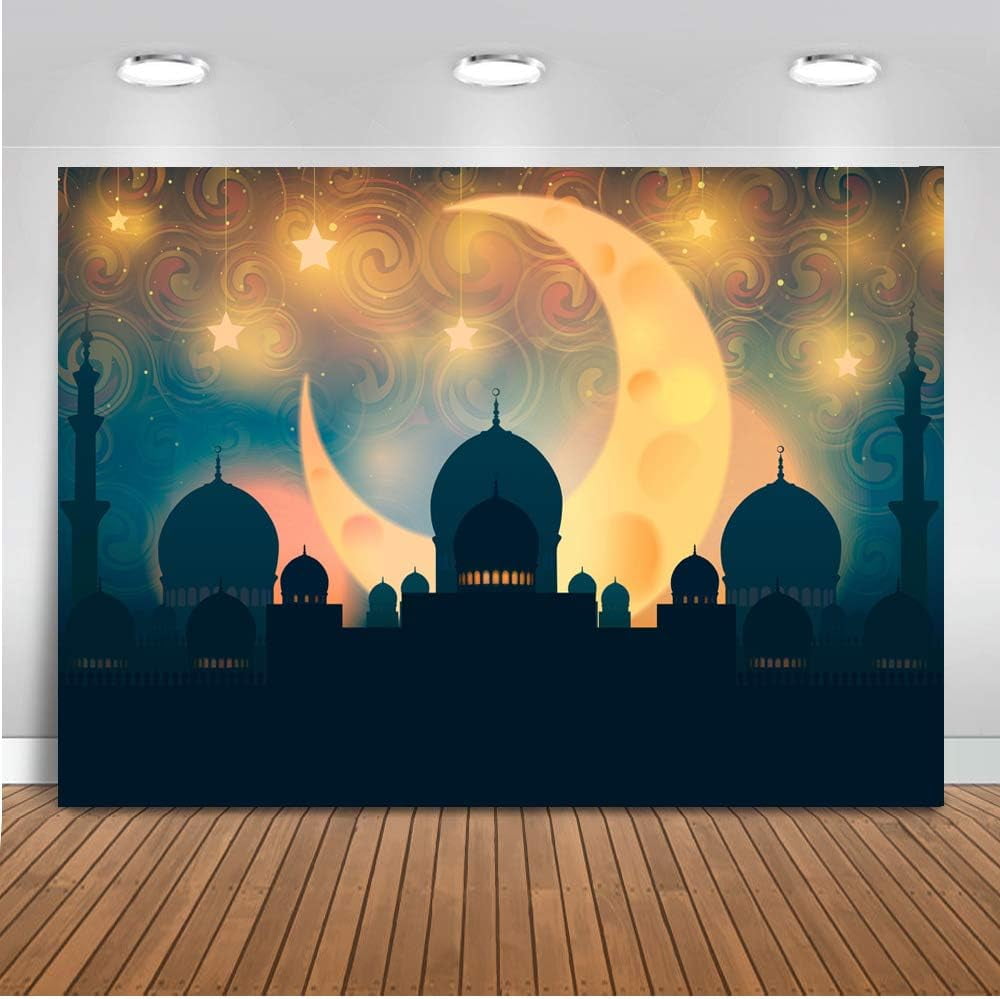 Arabian Nights Decorations Backdrop 7x5ft Vinyl Magic Genie Moroccan ...