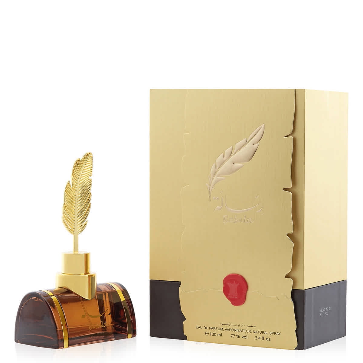 Arabian Oud Resala Unisex EDP Spray, Saffron Arabic Perfume, 3.38 oz ...