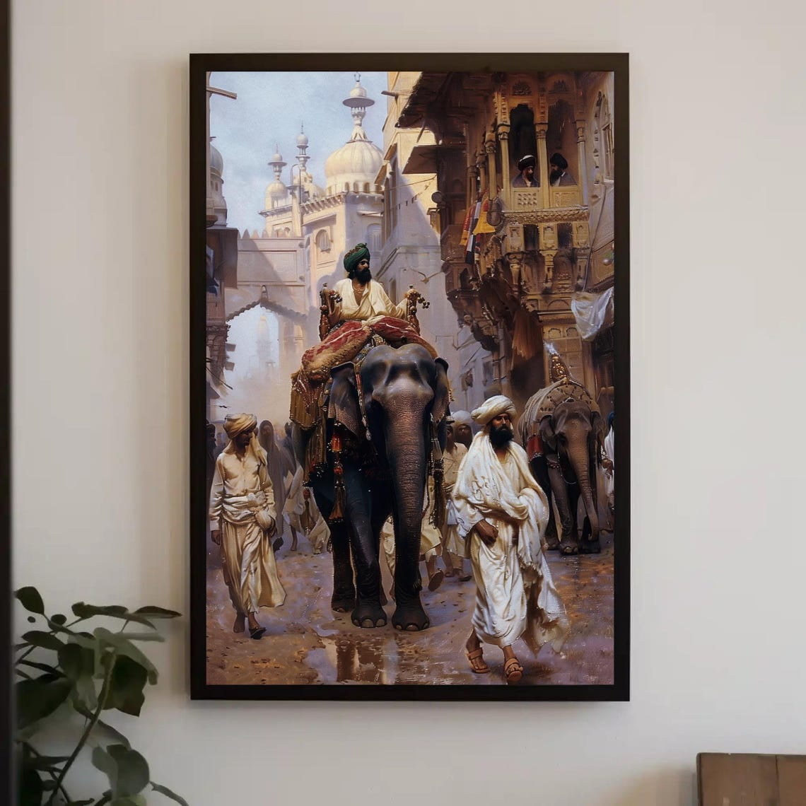 Arabian Street Wall Art | Muslim Arab Painting | Middle Eastern Wall ...