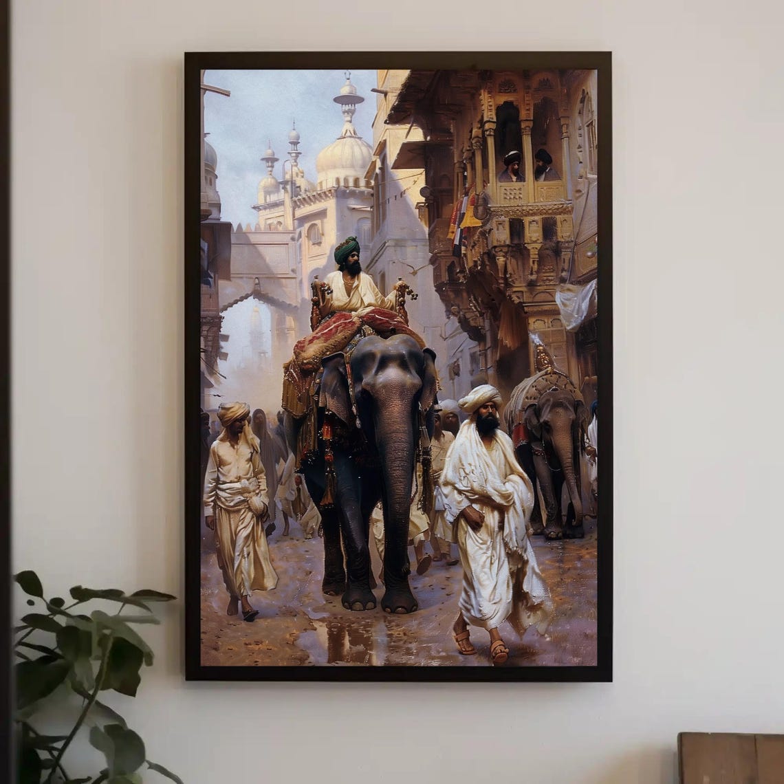 Arabian Street Wall Art | Muslim Arab Painting | Middle Eastern Wall ...