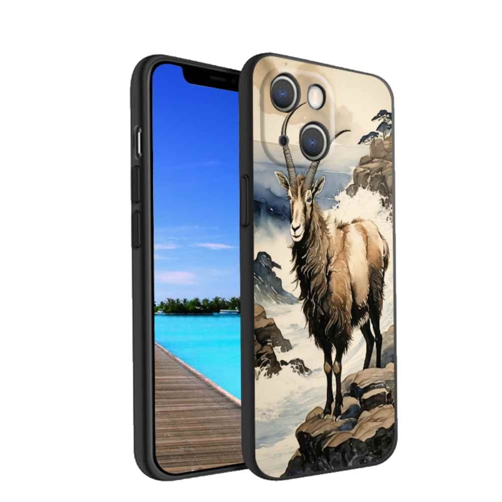 Arabian-Tahr-18 phone case for iPhone 13 for Women Men Gifts,Soft ...