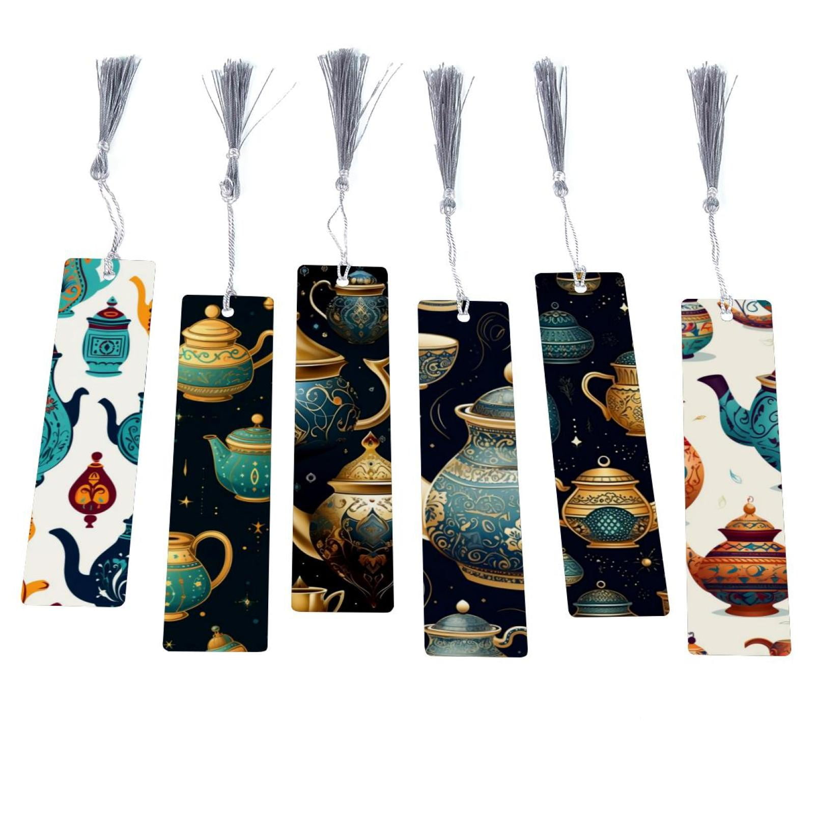 Arabian Tea Kettle Bookmarks for Women Teachers Book Lovers Men Metal ...