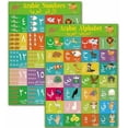 Arabic Alphabet Number Poster for Kids Arabic Alphabet Flash Cards with ...
