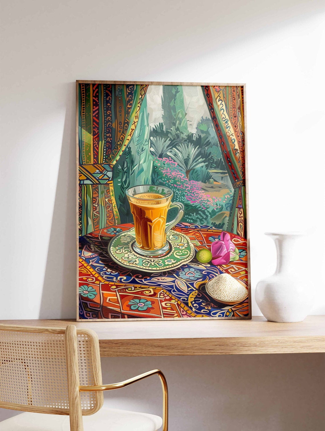 Arabic Coffee Print, Syrian Food And Drink Poster, Afghan Art, Islamic ...