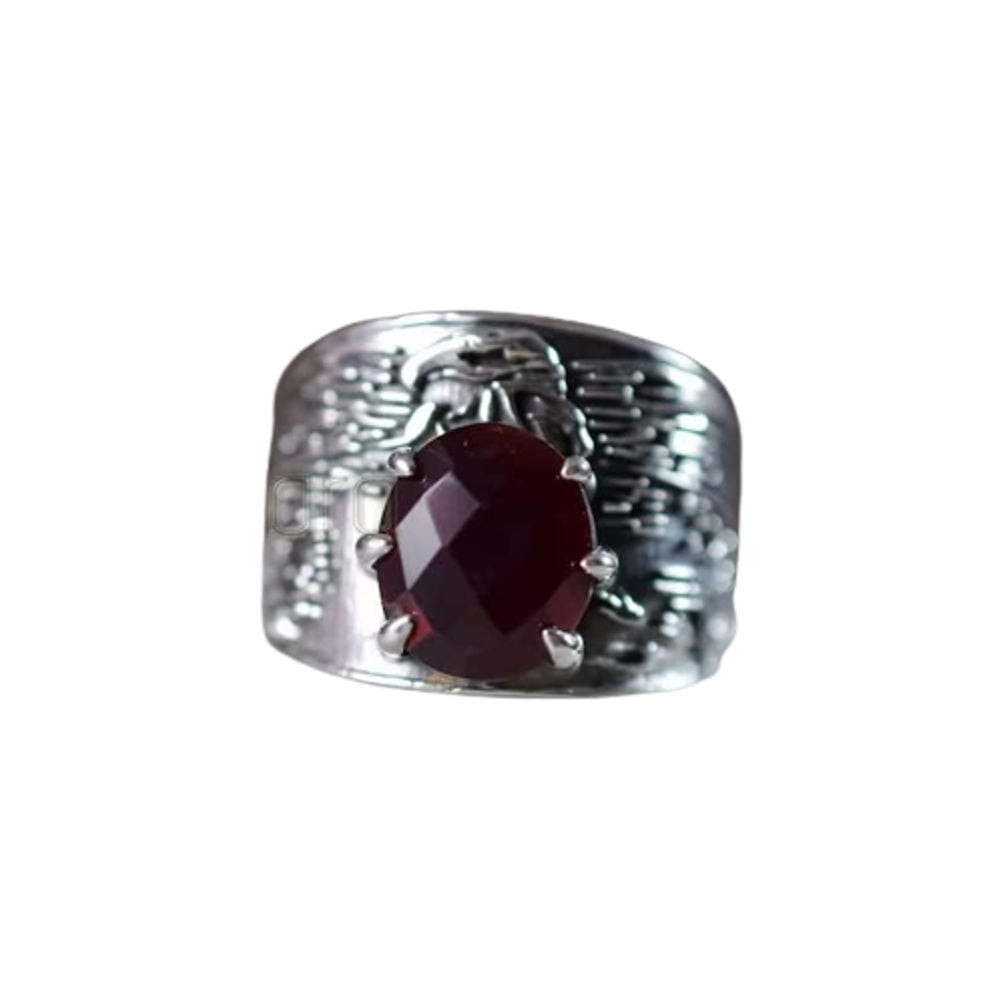 Arabic Eagle Ottoman Turkish Ring, 925 Sterling Silver Ring, Handmade ...