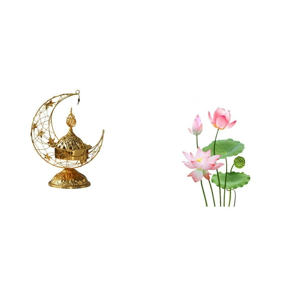 Arabic Incense Burner Wall Sticker Vintage Candlestick Waterproof Iron ...