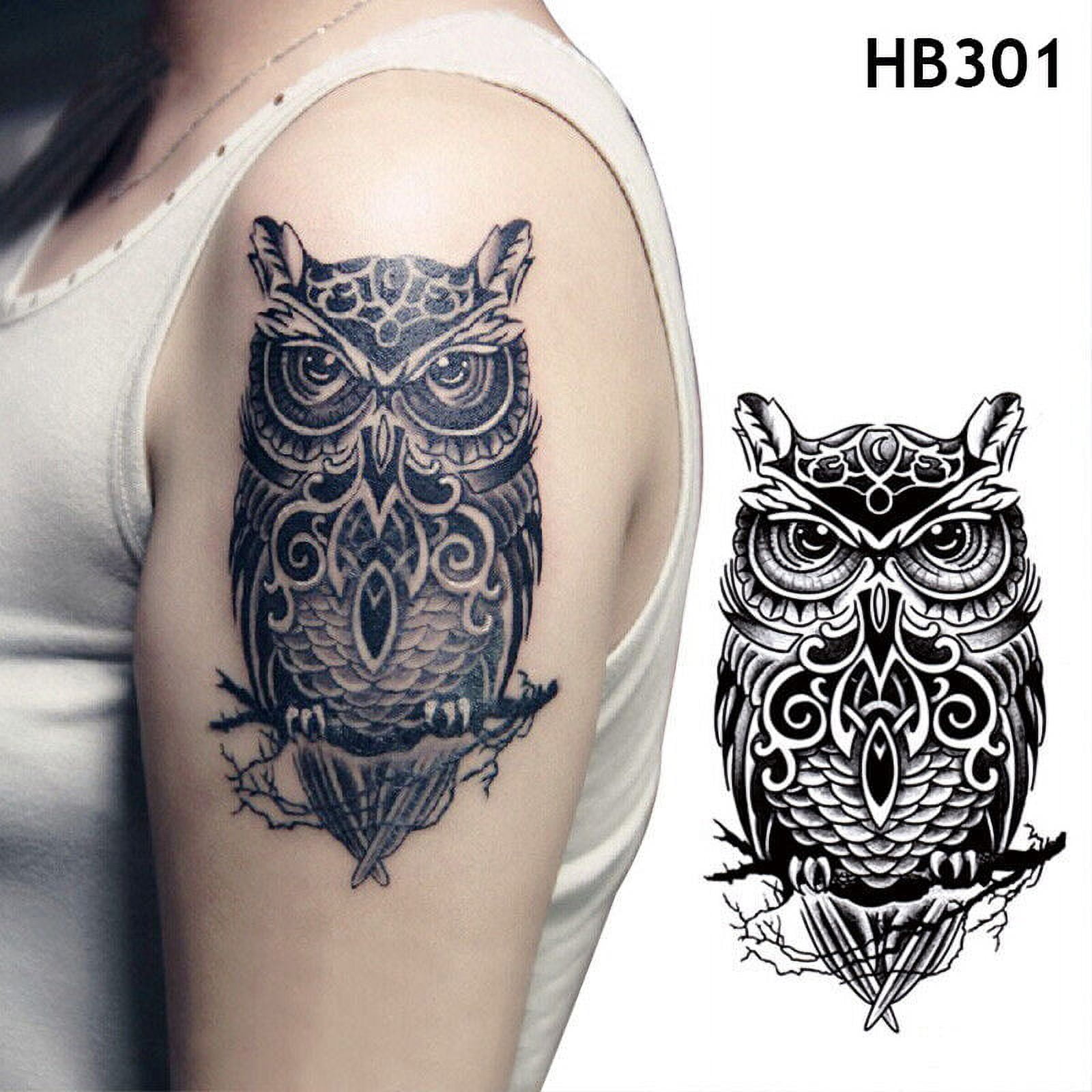 Arabic Language Waterproof Temporary Stickers Letter Body Art Arm Fake ...