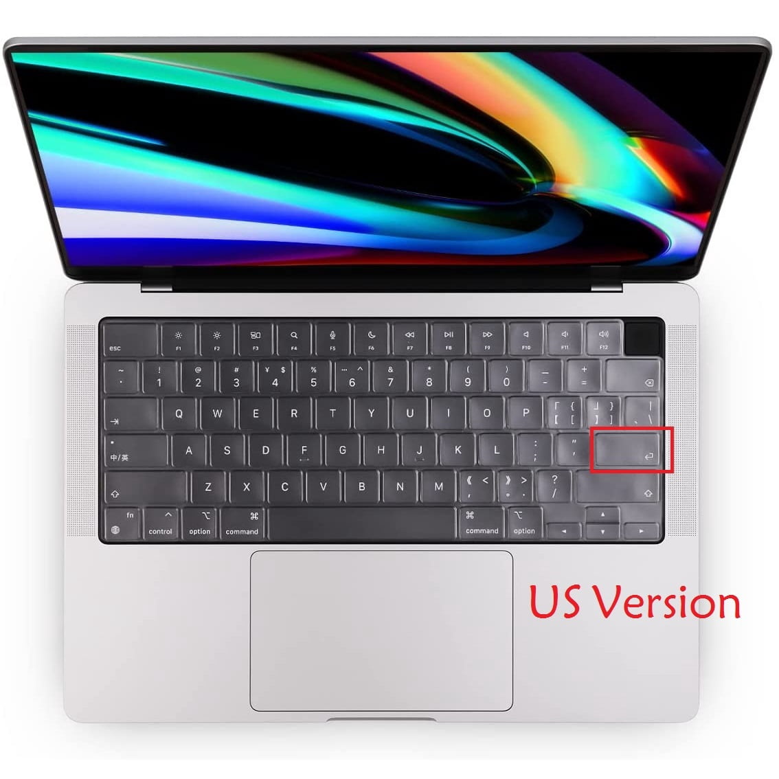 Arabic Laptop Skin for Macbook Pro 14 Pro 16 2021 M1 Max A2485 A2442 EU ...