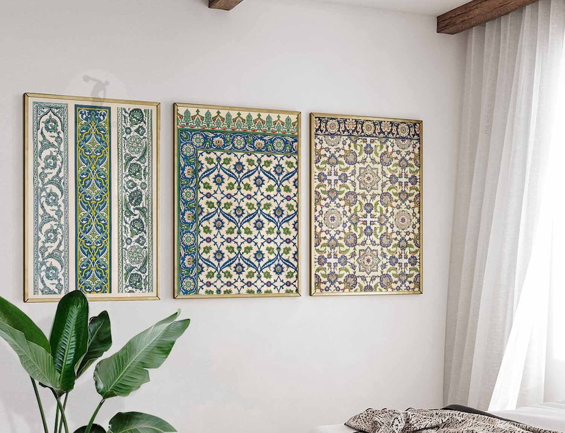 Arabic Prints Islamic Wall Art Islamic Decor Arabic Decor Middle ...