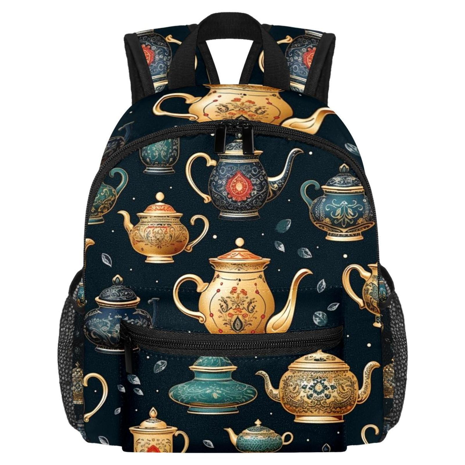 Arabic teapot Adjustable Shoulder Strap Beach Backpack with Large ...