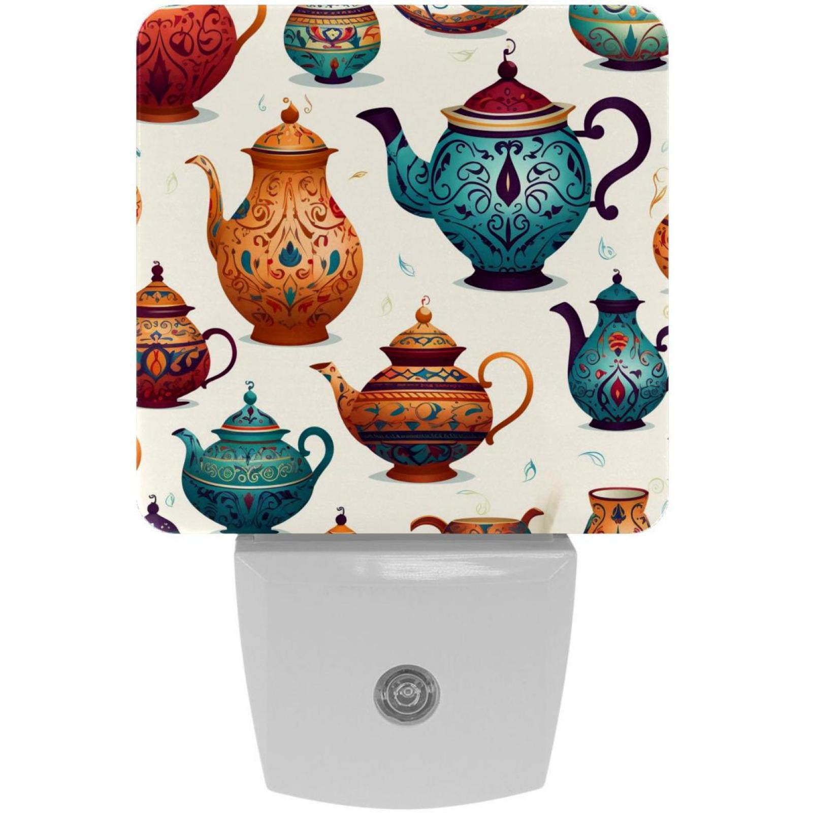 Arabic teapot LED Square Night Lights for Bedroom and Living Room ...