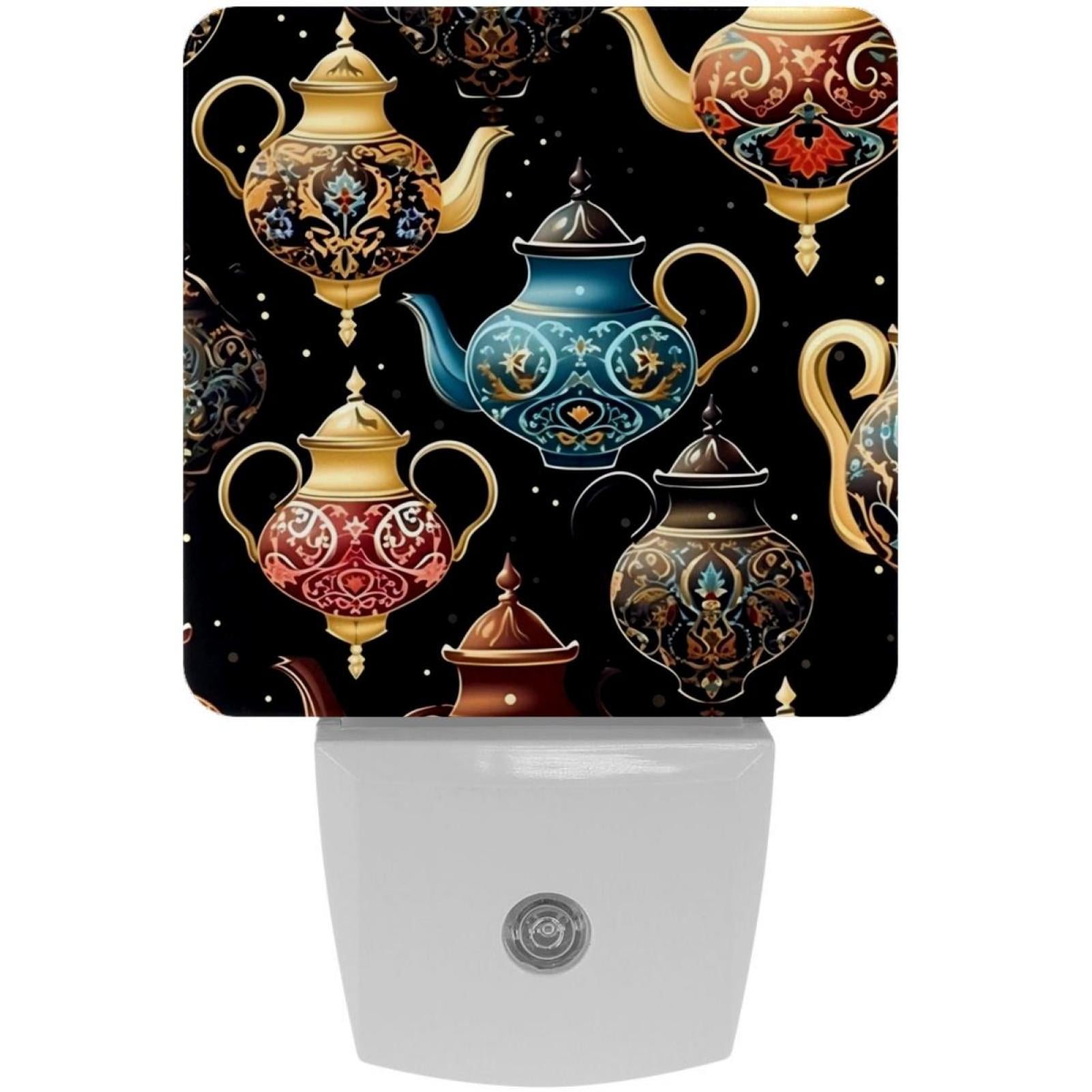 Arabic teapot LED Square Night Lights - Compact and Multifunctional ...